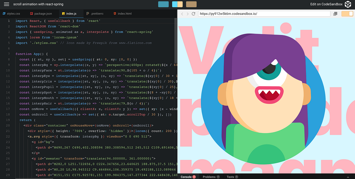 Animate images with React-Spring library | by Divyesh Parmar | Medium