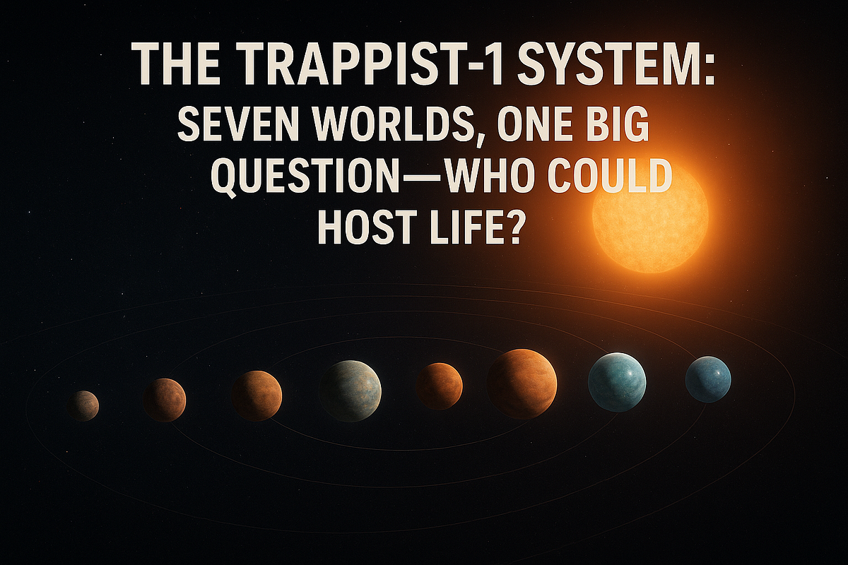 The TRAPPIST-1 System: Seven Worlds, One Big Question — Who Could Host ...