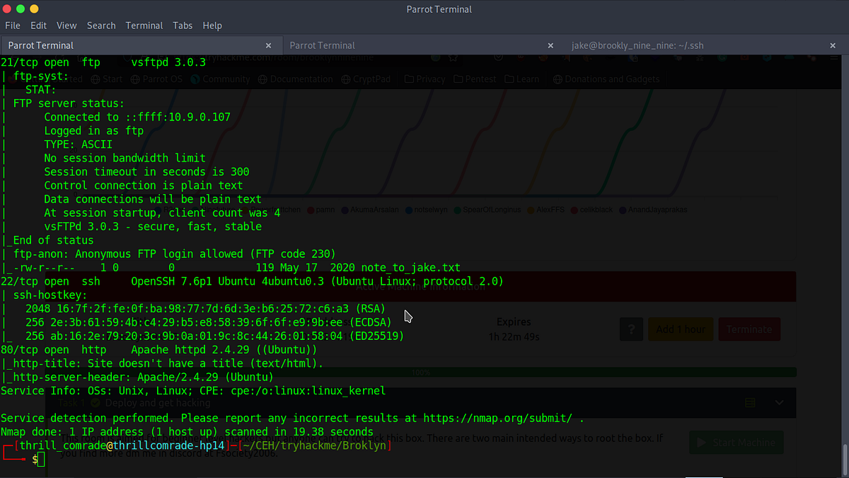 TryHackMe | Brooklyn Nine Nine. https://tryhackme.com/room ...