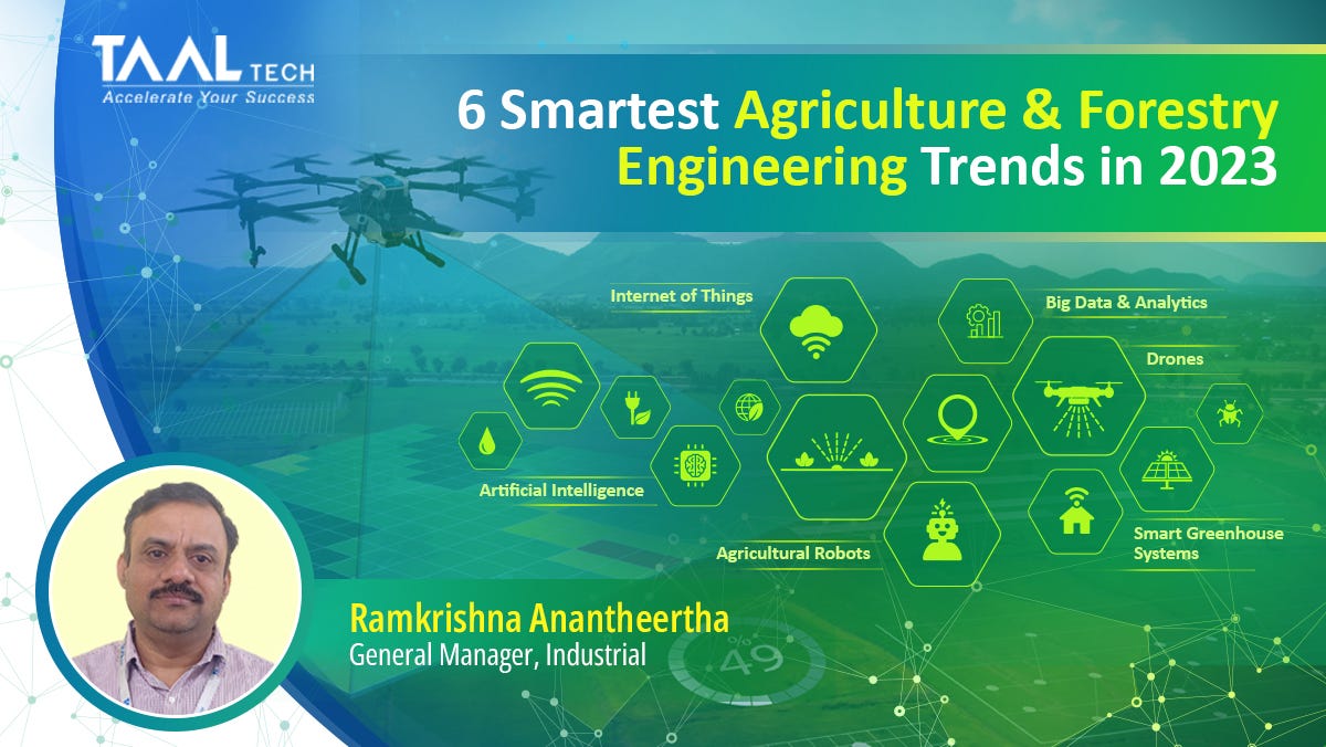 6 Smartest Agriculture & Forestry Engineering Trends in 2023 | by TAAL ...