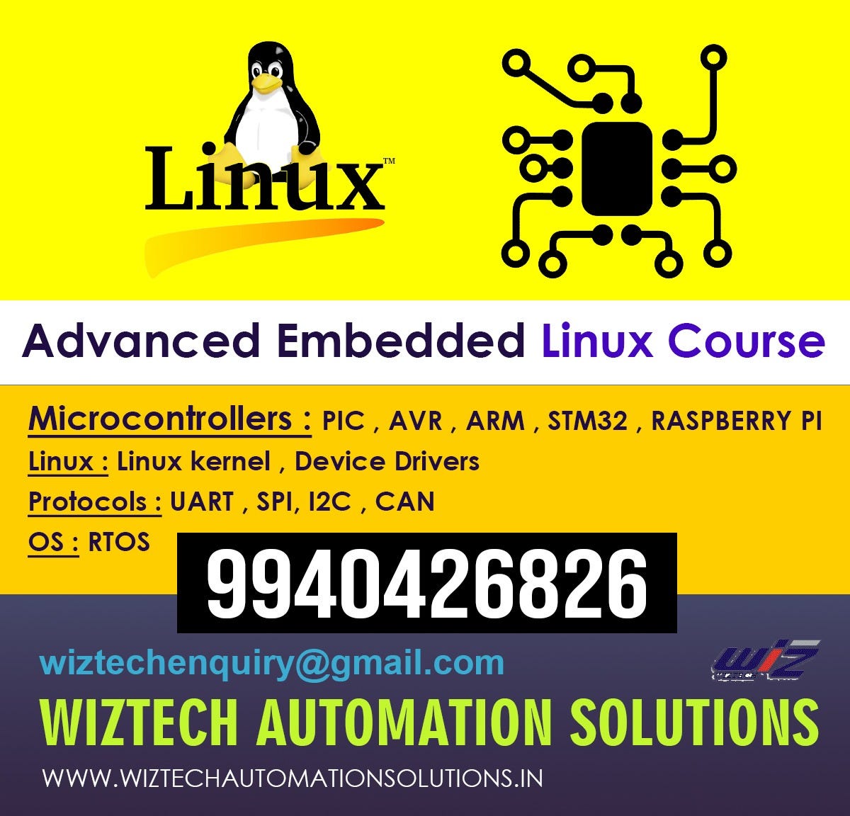 Enhance Your Career with Wiztech’s Advanced Embedded Linux Course | by EMBEDDED TRAINING|PLC ...