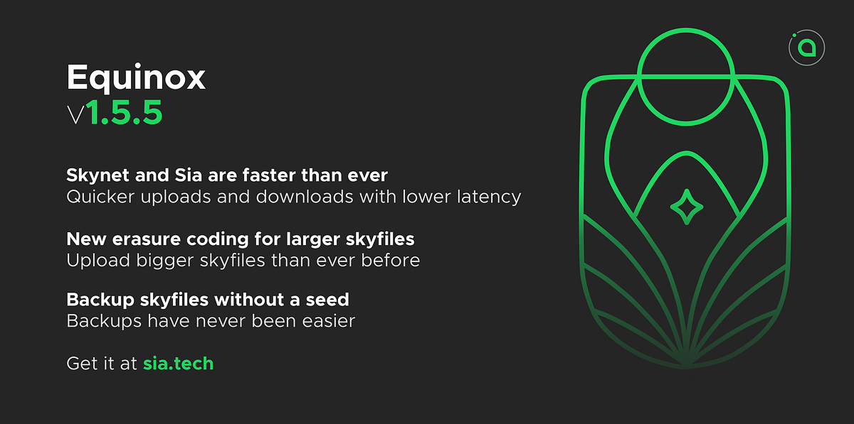 We are excited to announce the release of Sia v1.5.5! | by Matthew ...