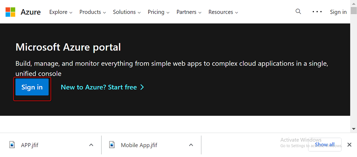 OVERVIEW OF AZURE MOBILE APP. Microsoft Azure Service provide Mobile… | by Daveduro | Medium