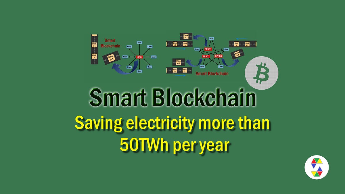 Smart Blockchain; The rescue of Bitcoin and saving electricity more than 50TWh per year | by ...