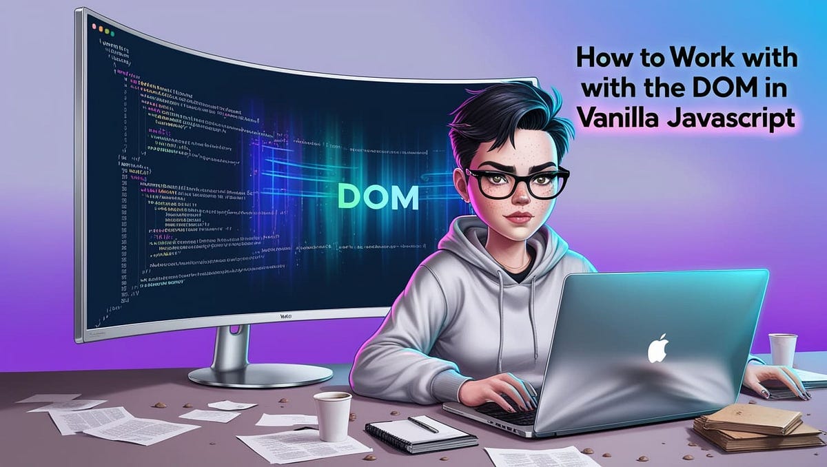 How To Work With The Dom In Vanilla Javascript Javascript In Plain