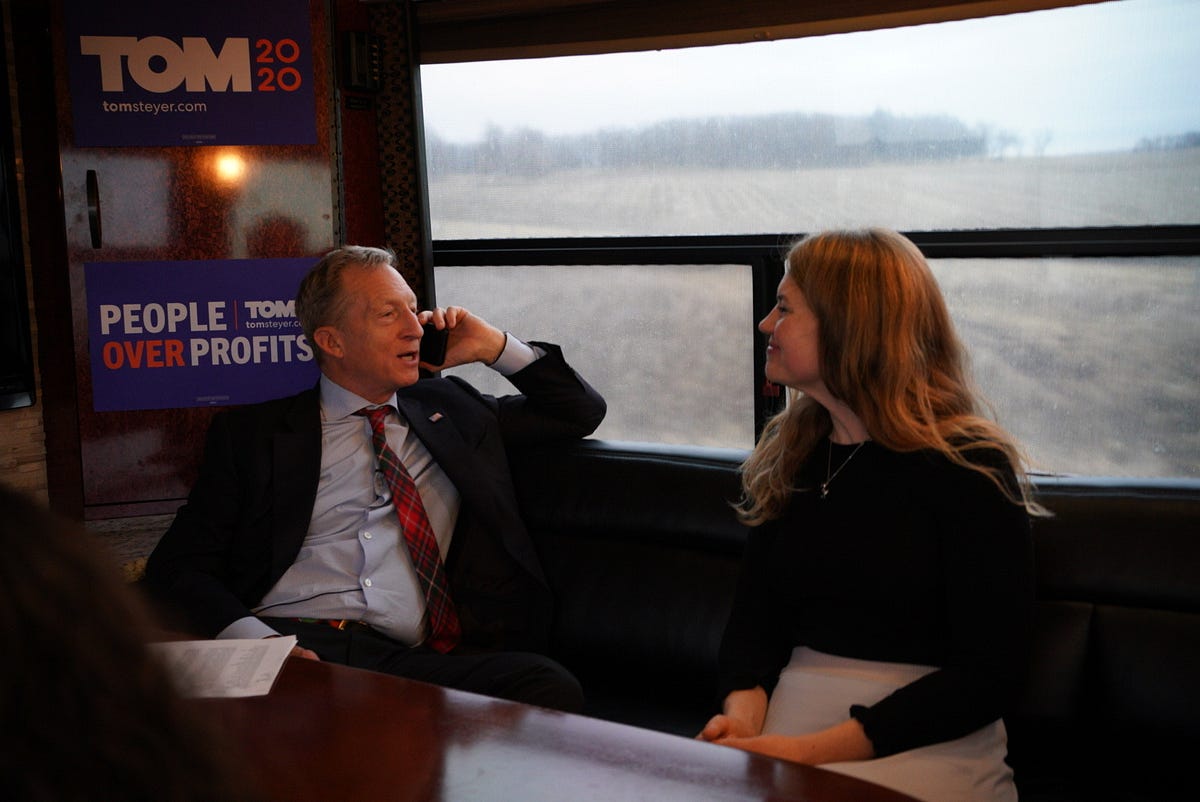 Travel Diary: Organizing in Iowa. By Evi Steyer | by TeamTom Iowa | Tom ...