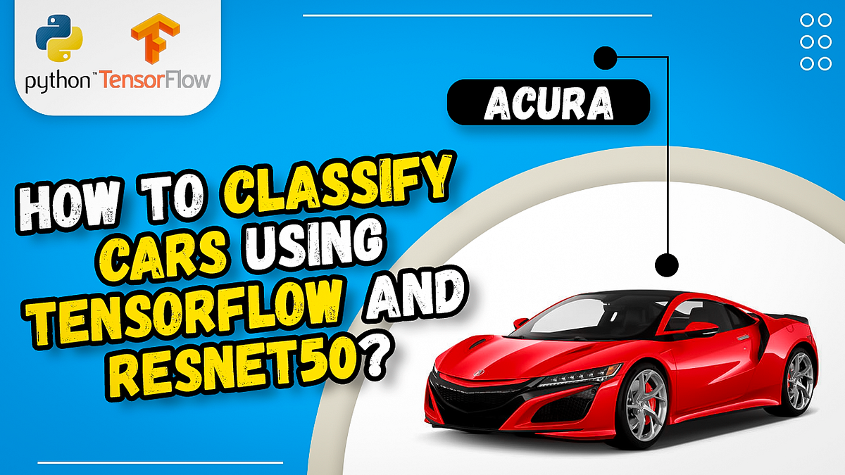 How To classify cars using Tensorflow , Resnet50 and Python ? - Eran Feit - Medium