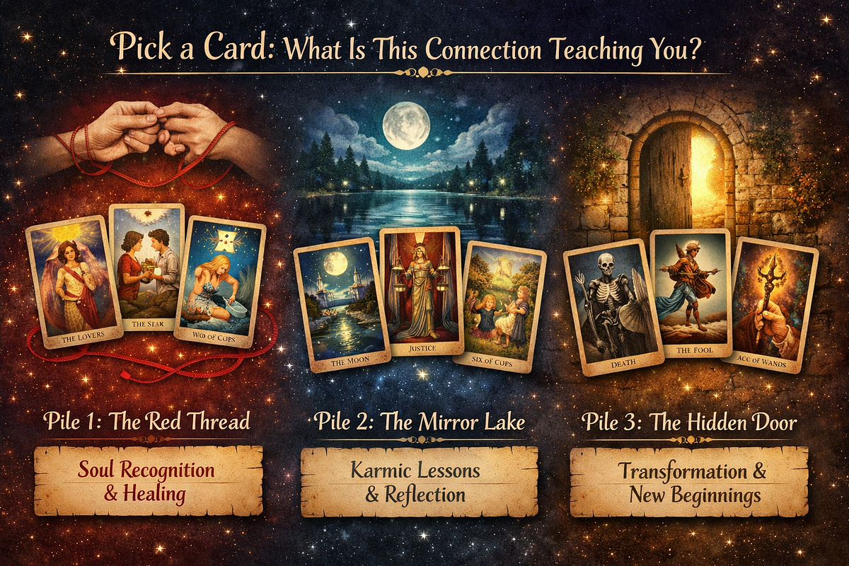 Pick a Card: What is this connection teaching you? | by Karuna ...