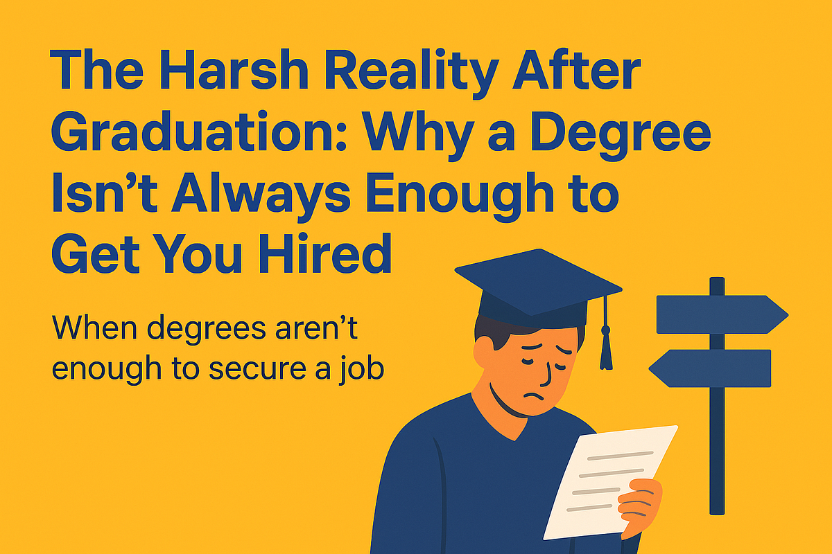 The Harsh Reality After Graduation: Why a Degree Isn’t Always Enough ...