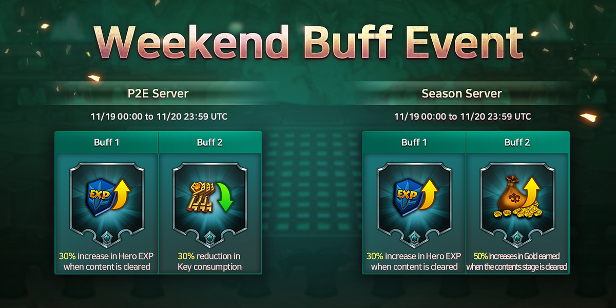 Along with the Gods, Weekend Buff Event - PlayDapp Games - Medium