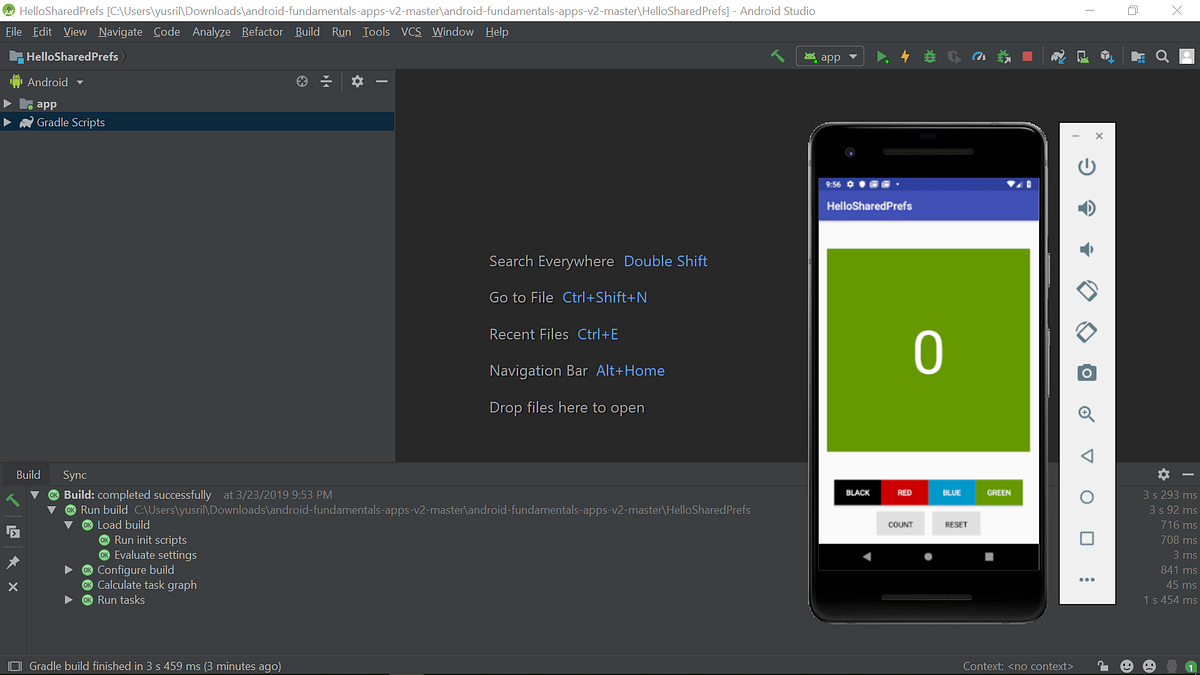 Android Fundamentals 09. Unit 09.1 : Shared Preferences | by Yusril Iqbal | Medium