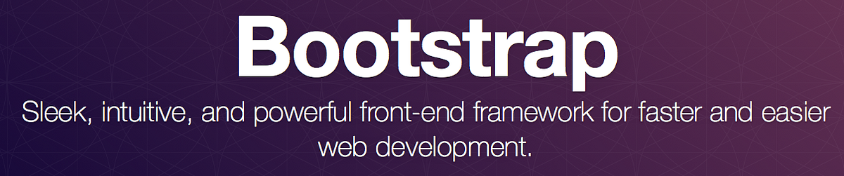 Why I Love Twitter Bootstrap. The biggest asset right now in my… | by Adam Whitaker | Medium