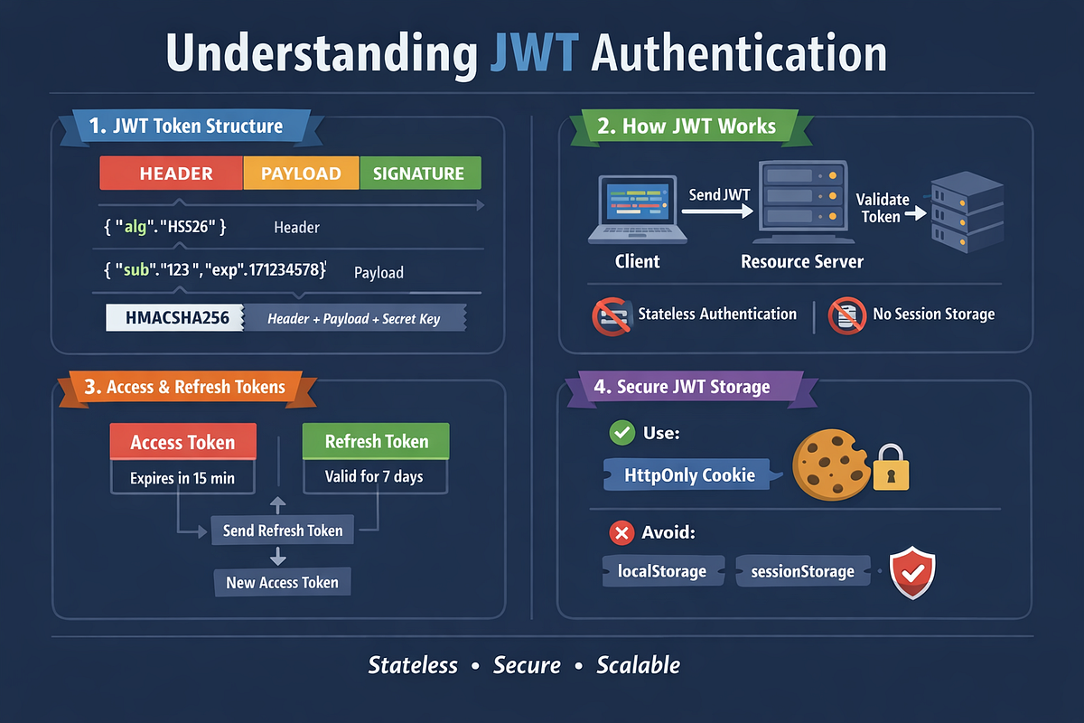 JWT Authentication Explained with Node.js & React (Complete Guide) | Medium