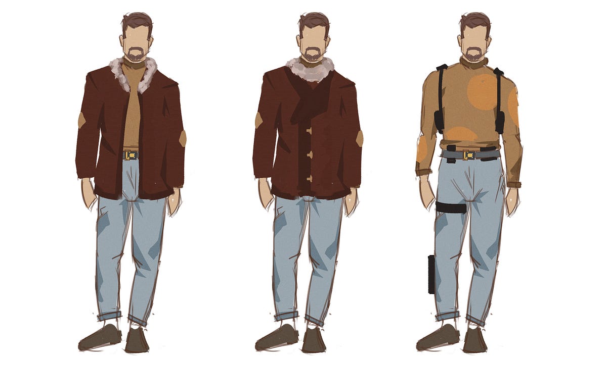 Character Design - Jack Jones - Medium