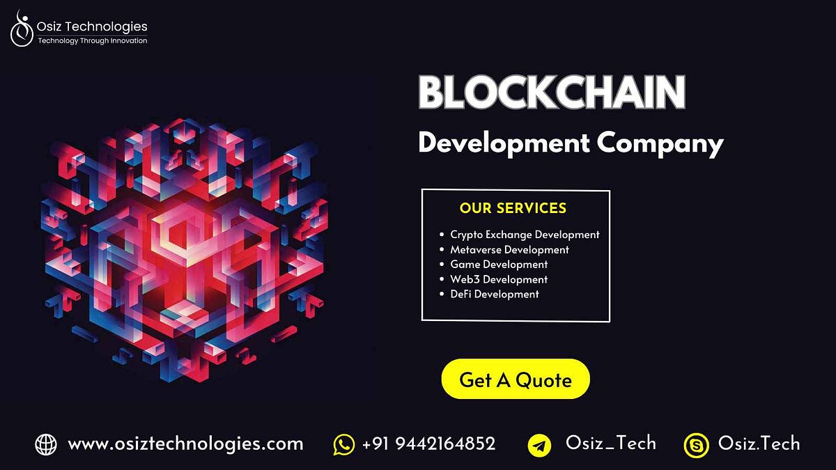 Maximizing Efficiency: Working with a Blockchain Development Company | by Lucas Chloe | Nov ...