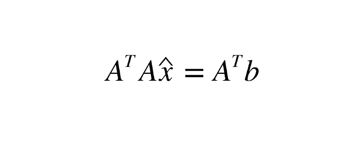 The Normal Equation for Linear Regression by adam dhalla Artificial Intelligence in Plain English
