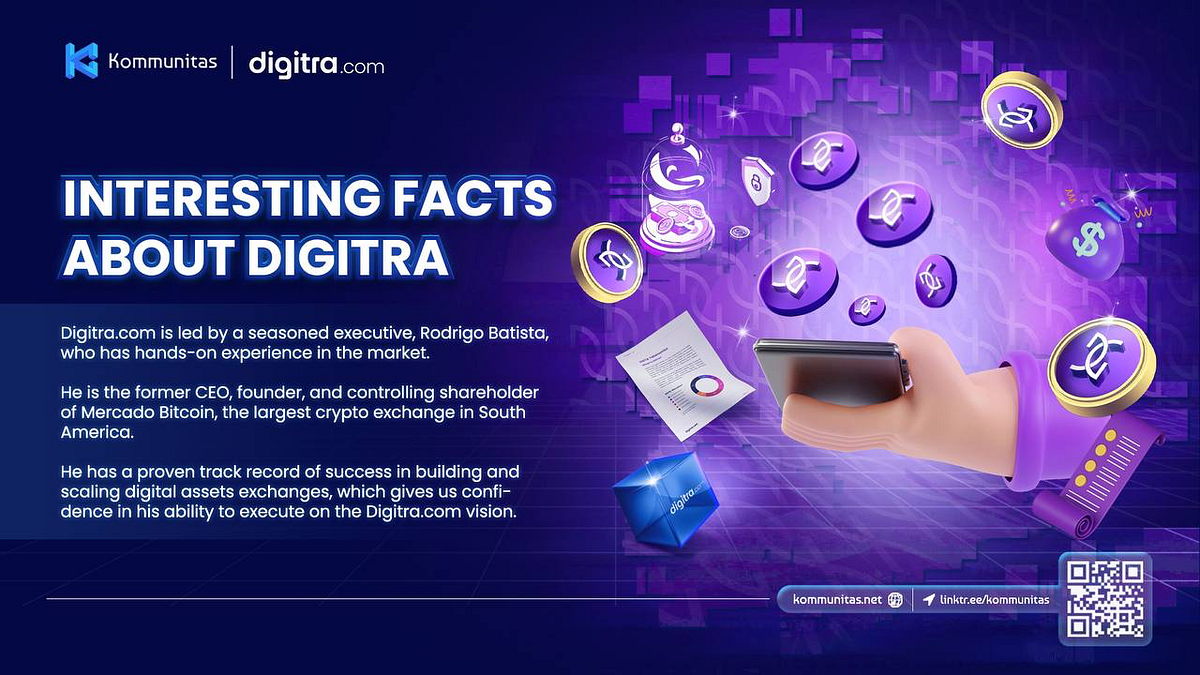 Interesting Facts About Digitra. Dear, $KOMmunity! | by Kommunitas ...