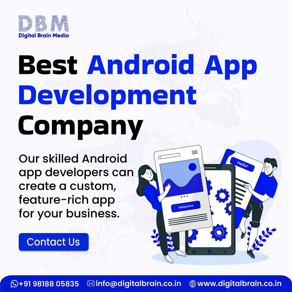 Best Android App Development Company - Digital Brain Media - Medium