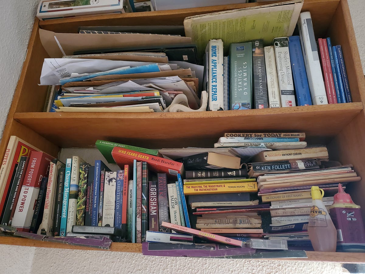 Cleaning Out The Bookshelf. I have always loved books and reading… | by ...