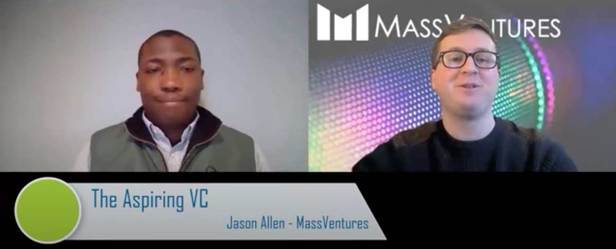 Aspiring VC #2 — Jason Allen (MassVentures) | by Matt Snow | Aspiring ...