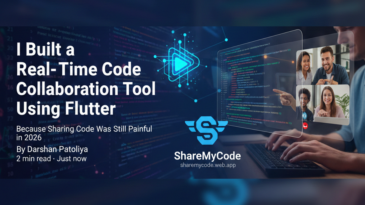 I Built a Real-Time Code Collaboration Tool Using Flutter, Because ...