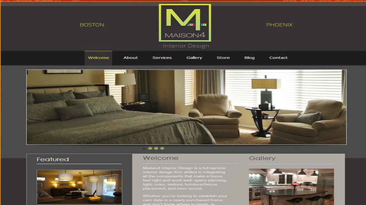Decoration website design.. Interior design website design | by Mehrnaz ...