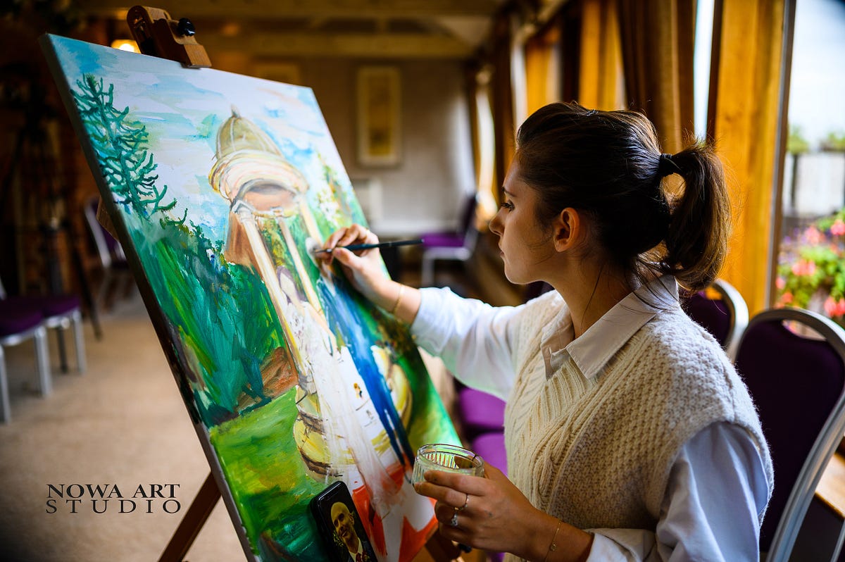 Live Wedding Painting: Everything You Need to Know | by Art Daily | Medium