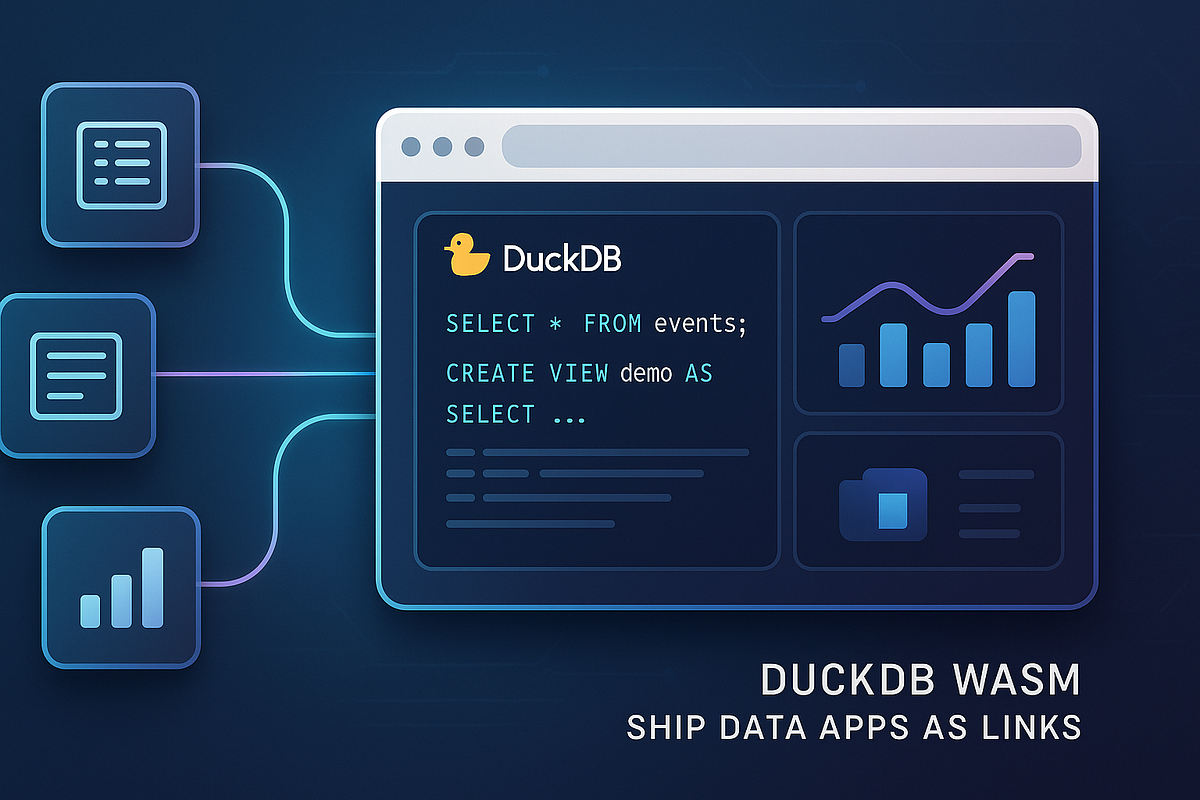 5 DuckDB-in-Browser Demos You Can Ship as a Link | by Nexumo | Nov, 2025 | Medium