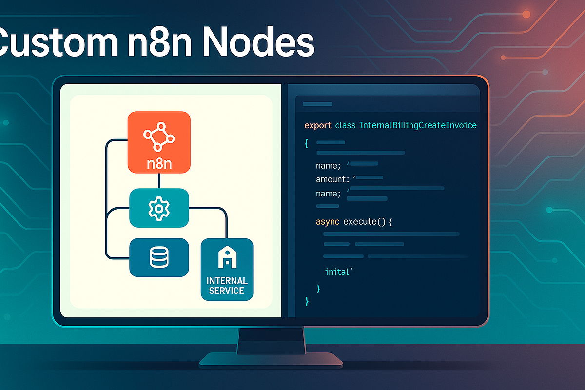 Beyond Drag-and-Drop: Custom Nodes in n8n | by Quaxel | Nov, 2025 | Medium