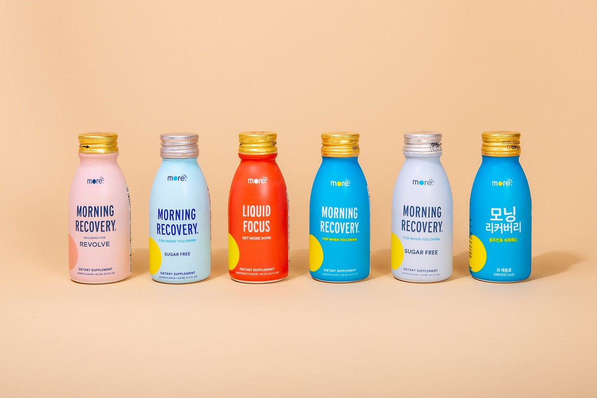 The evolution of Morning Recovery through design. | by More Labs | Medium