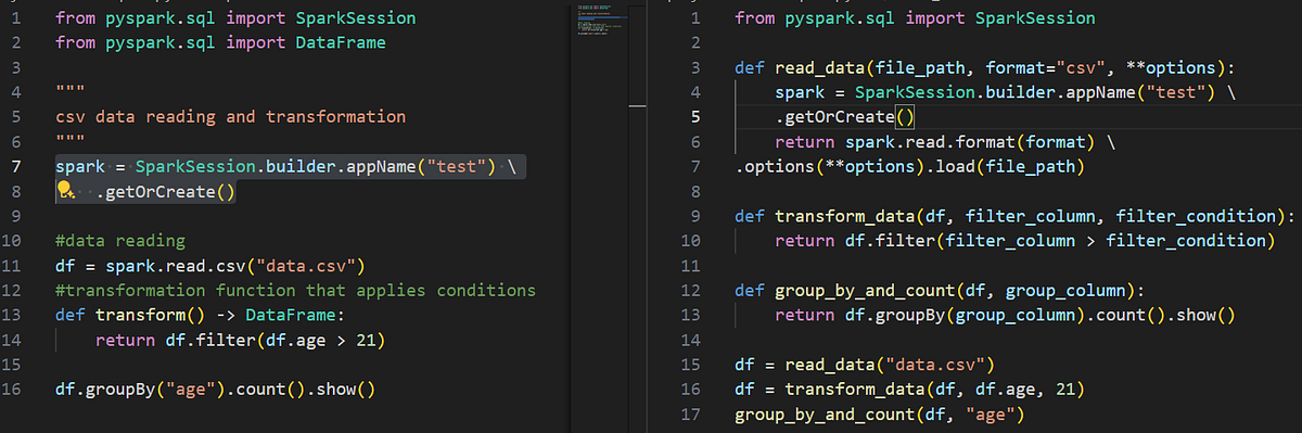 Custom Linter with AST for PySpark | by akaicomet | Medium