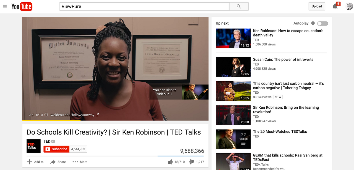 ViewPure Genius. Learning by way of streaming media is… | by Andy ...