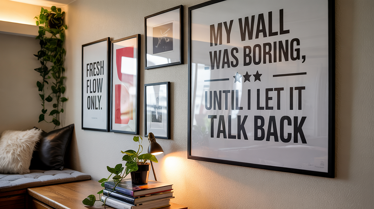 My Wall Was Boring — Until I Let It Talk Back | by Nicolas Vanhoucke ...