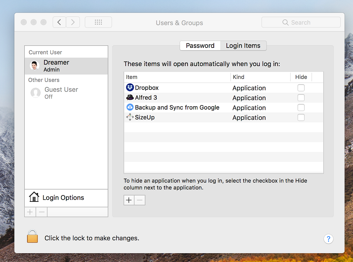 Tip: Discover what apps & services run as part of MacOS boot | by Nir ...
