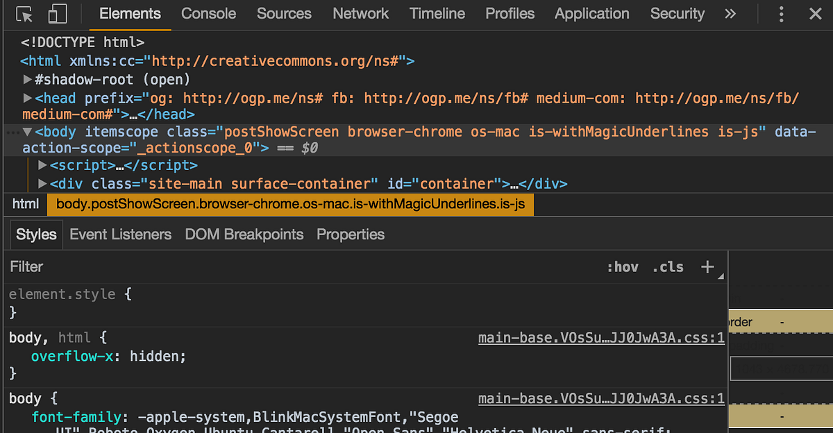 Mastering Chrome Developer Tools: Next Level Front-End Development Techniques | by Ben Edelstein ...