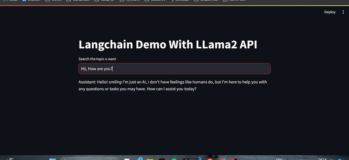 Building An End To End Qanda Chatbot With Langchain And Openaiollama By Sayan Mandal Medium