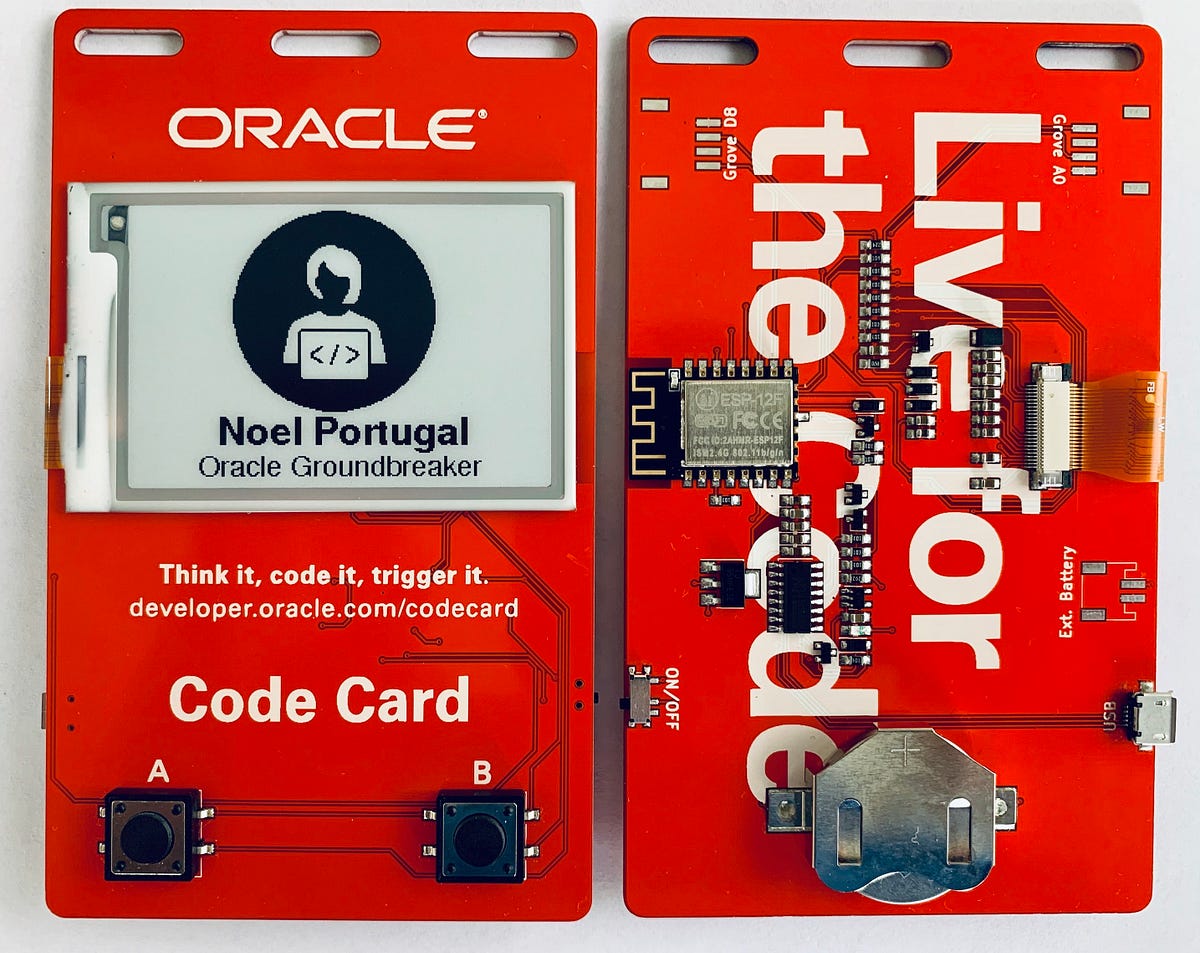 Task an ESP8266 to Build an IoT Code Card Badge | by Cabe Atwell | Medium