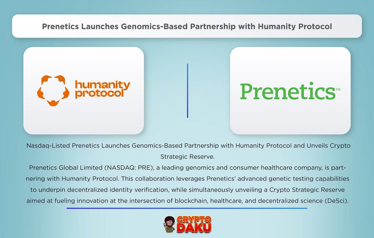 Nasdaq-Listed Prenetics Launches Genomics-Based Partnership with ...