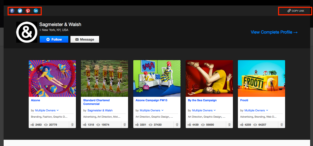 Social Sharing on Behance: Show the World Your Favorite Work | by ...