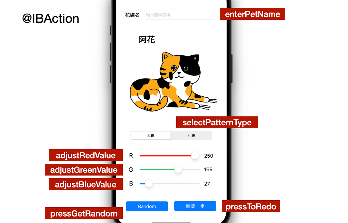 swiftPractice[15]_貓貓調色大師. UISlider、UIColor練習 | by Tania | 彼得潘的 Swift iOS / Flutter App 開發教室 | Medium