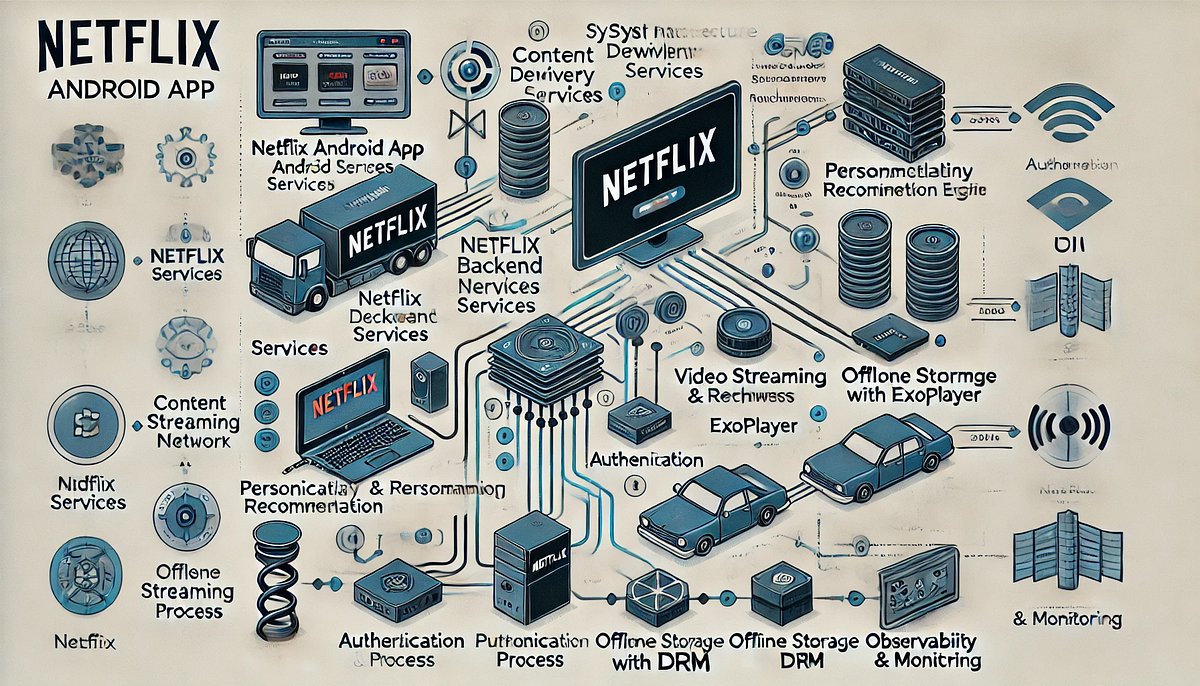 System Design of Netflix Android App: A Detailed Breakdown | by Yodgorbek Komilov | Medium