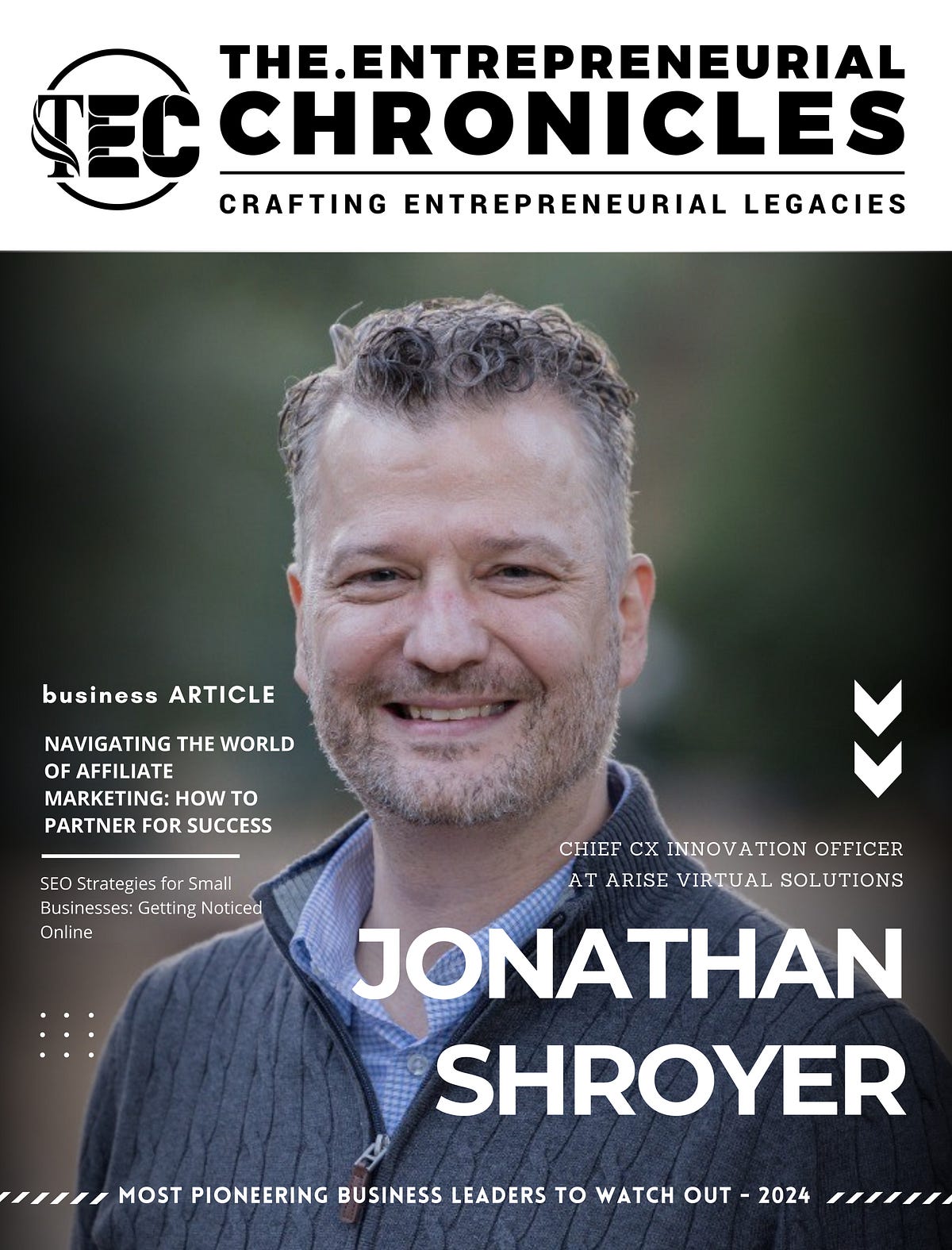 Jonathan Shroyer: A Trailblazer in Outsourcing Innovation | by The Entrepreneurial Chronicles ...