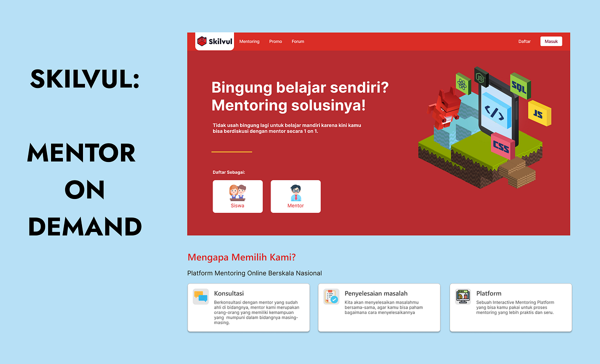 Skilvul: Mentor On Demand (UX Case Study) | by Shyela Regita Nooryanti ...