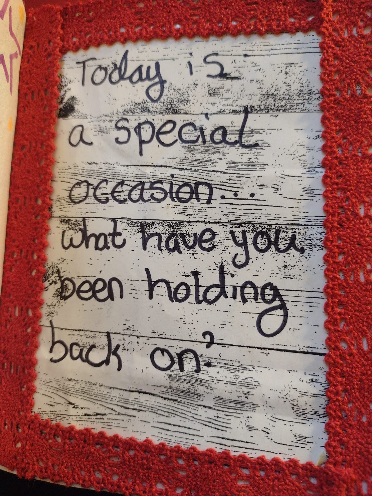 What Are You Holding Back On? - The Daily Cuppa - Medium