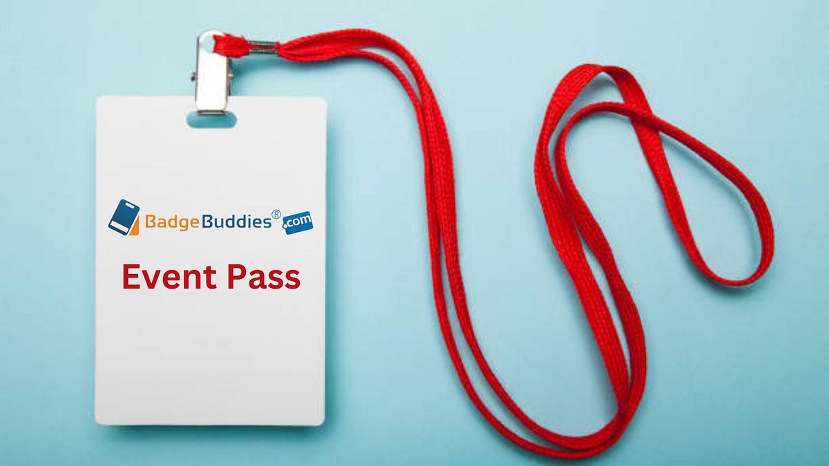 How to Design Custom ID Badges for Your Event | by Badgebuddies | Nov ...