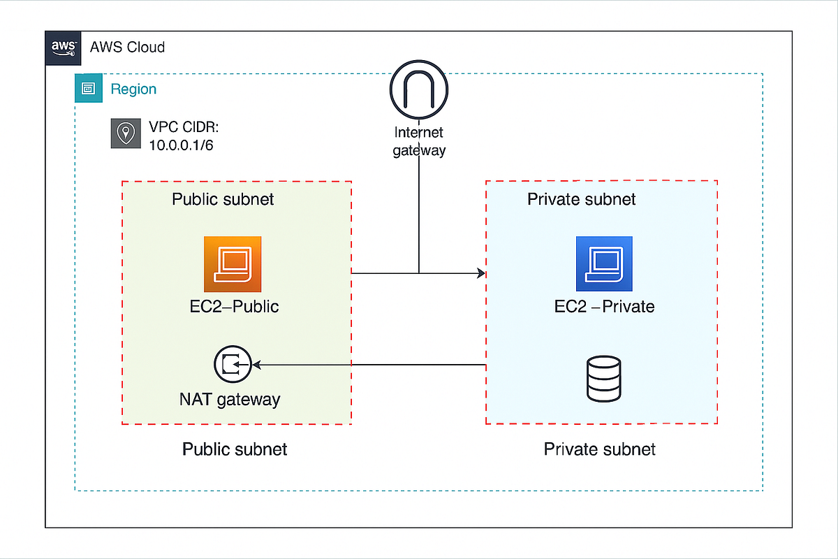 Cloud Networking Demystified — VPCs, Subnets & Routing the Easy Way | by Iniemem Udosen | Medium