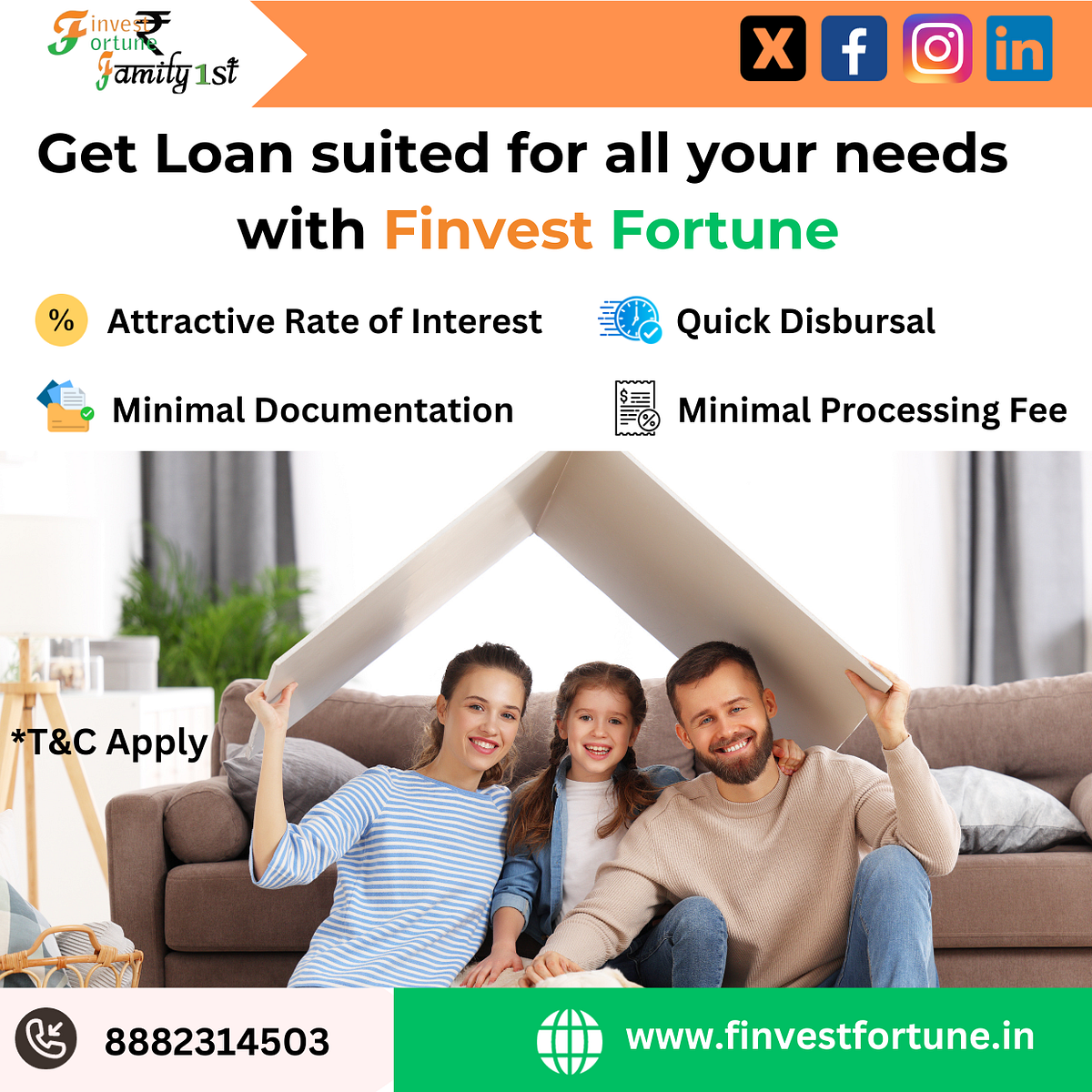 Apply home loan takeover with lowest ROI - FINVEST FORTUNE - Medium