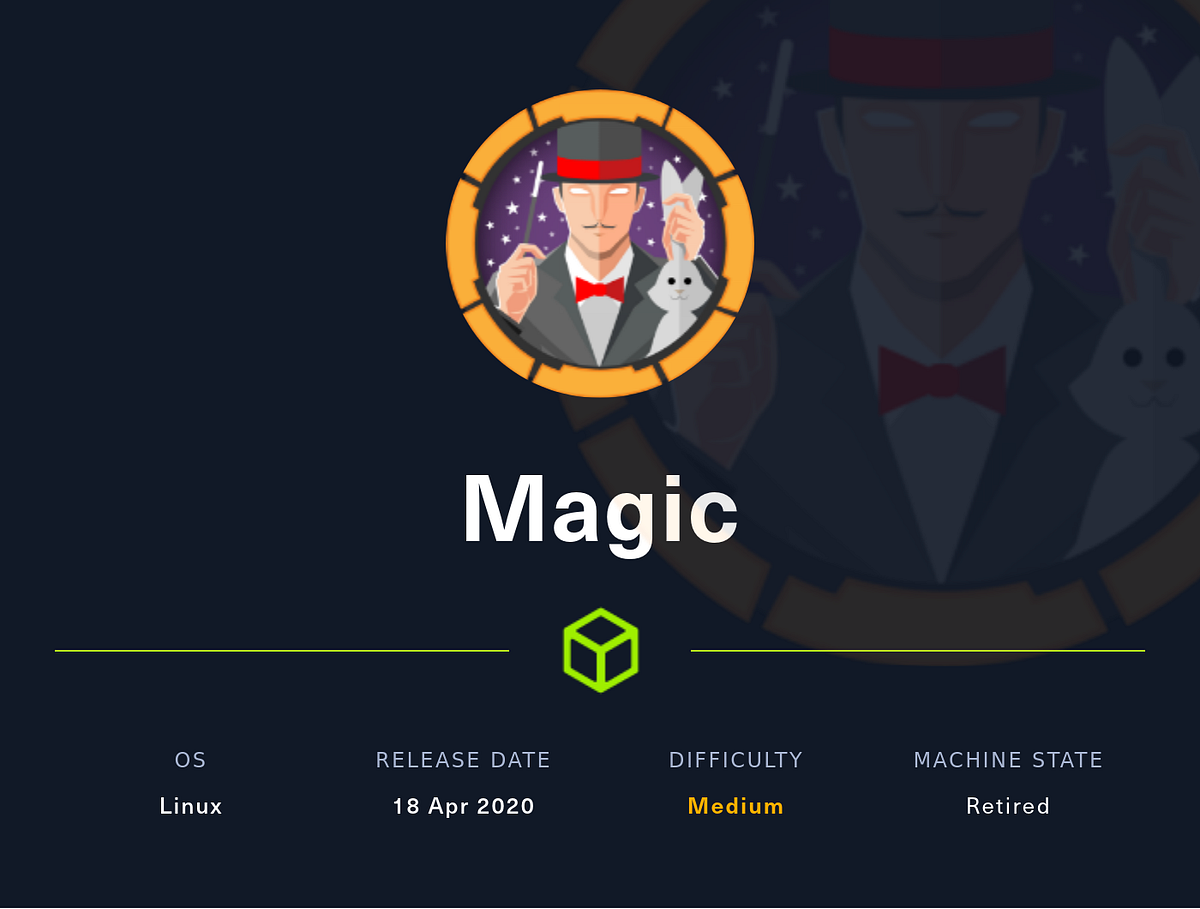 HackTheBox | Magic Walkthrough. Hi! | by Abdulrhman | Mar, 2024 | Medium