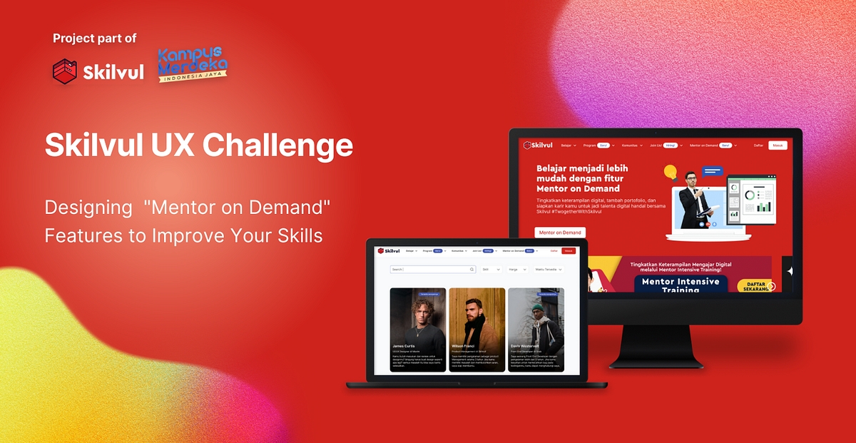 Mentor on Demand, Skilvul.com — UX Case Study | by Nadiya | Medium
